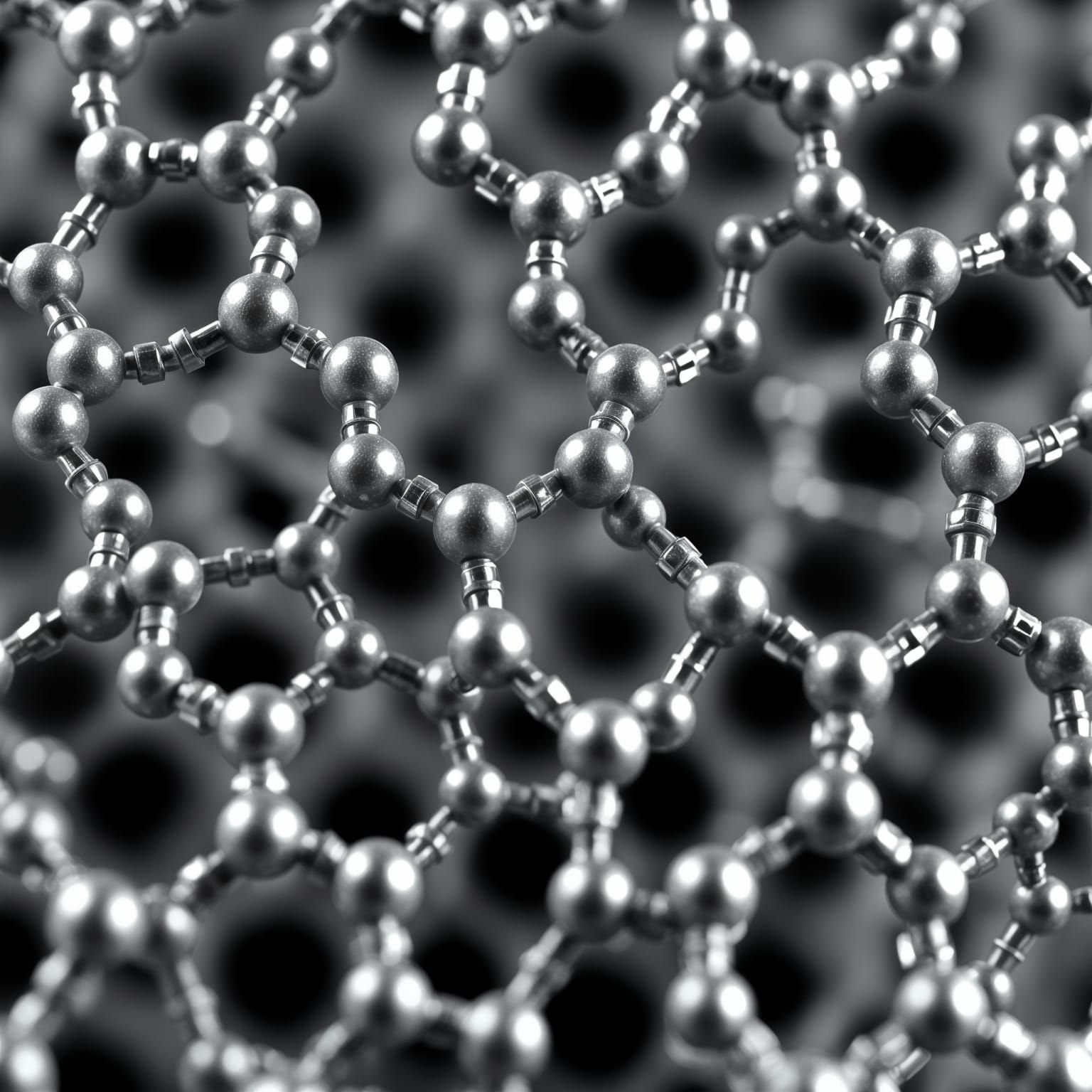 3D Graphene Construction - Intricate Atomic Structure of 3D...