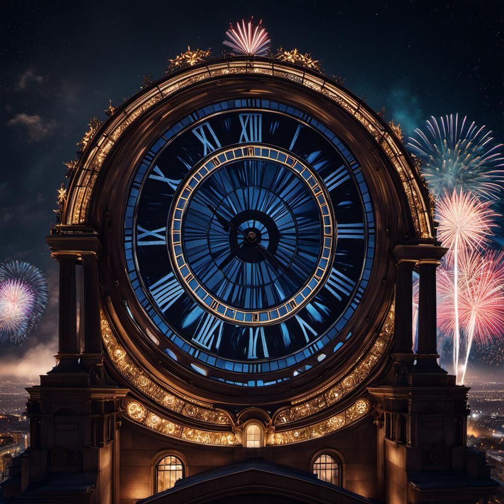 New Years Eve - AI Generated Artwork - NightCafe Creator