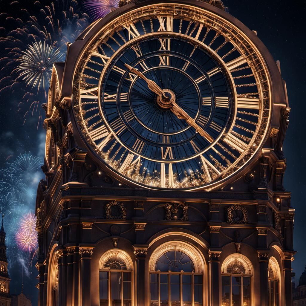New Years Eve - AI Generated Artwork - NightCafe Creator
