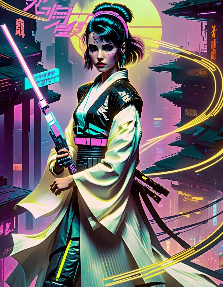 cyberpunk 2099 blade runner 2049 neon synthwave neon retro ethereal ...