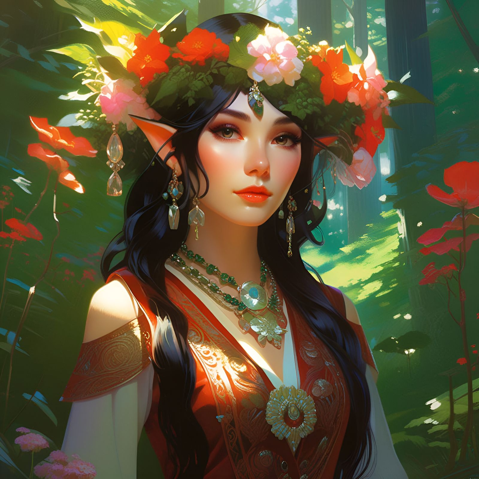 The Chieftains Daughter - AI Generated Artwork - NightCafe Creator