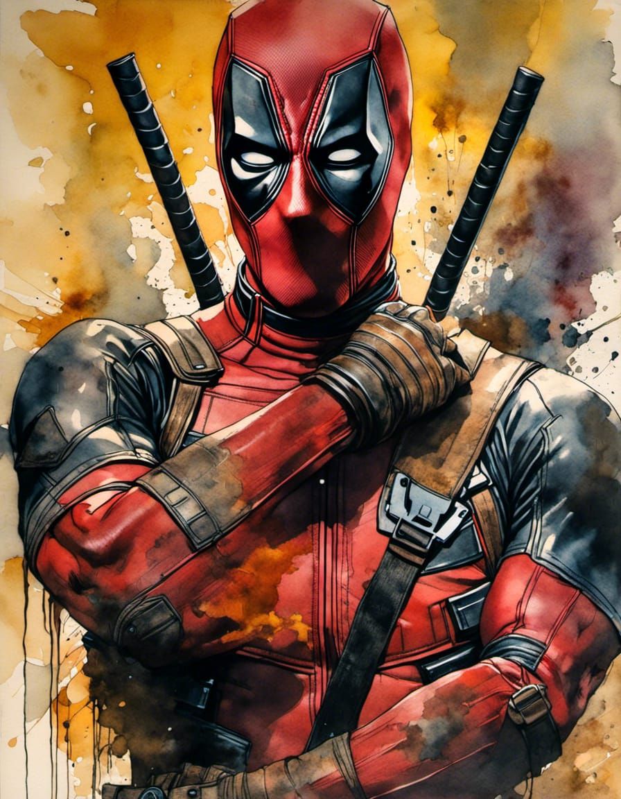 Deadpool - AI Generated Artwork - NightCafe Creator
