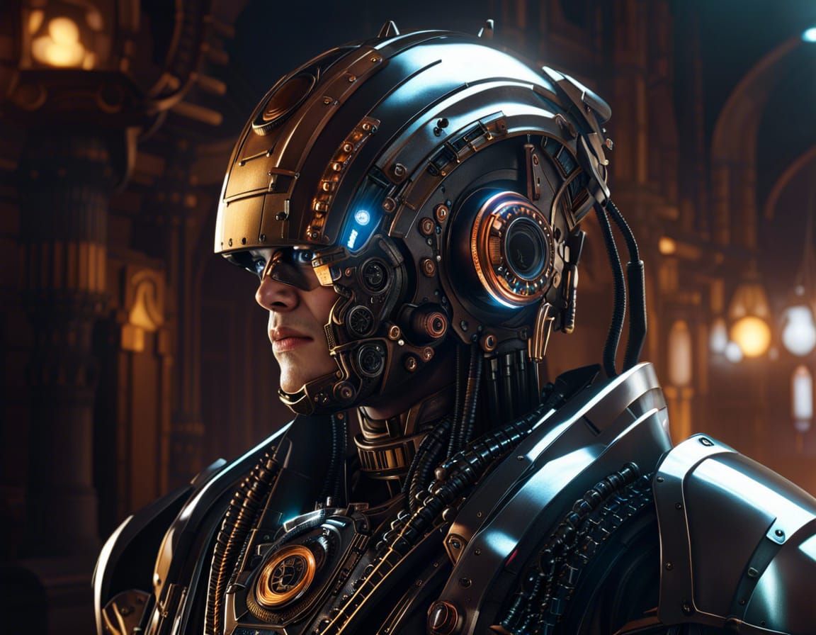 manbot - AI Generated Artwork - NightCafe Creator