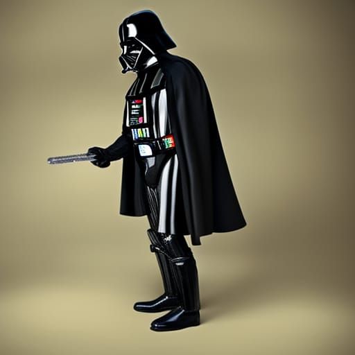 Darth Vader eating a banana. - AI Generated Artwork - NightCafe Creator