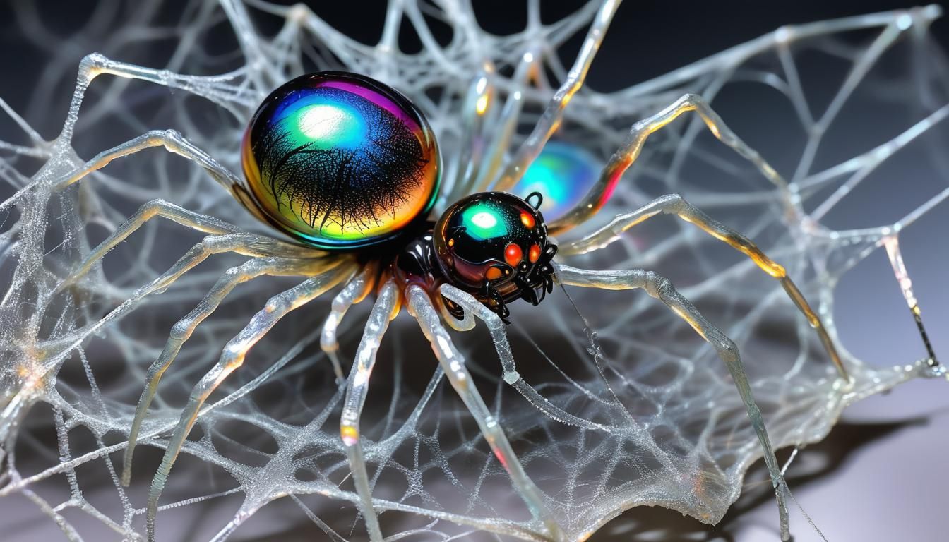 Spectrolite Opalescent Psychedelic Intricately Meticulously Ethereally ...