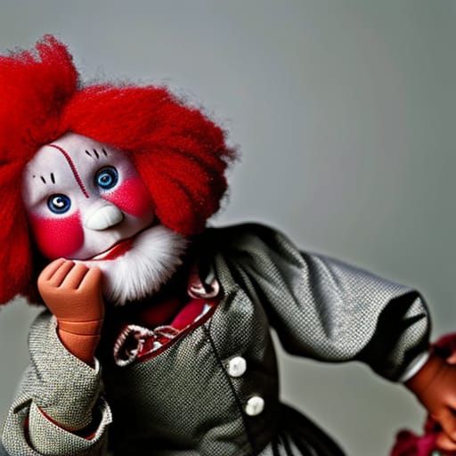 Raggedy Ann Doll - AI Generated Artwork - NightCafe Creator