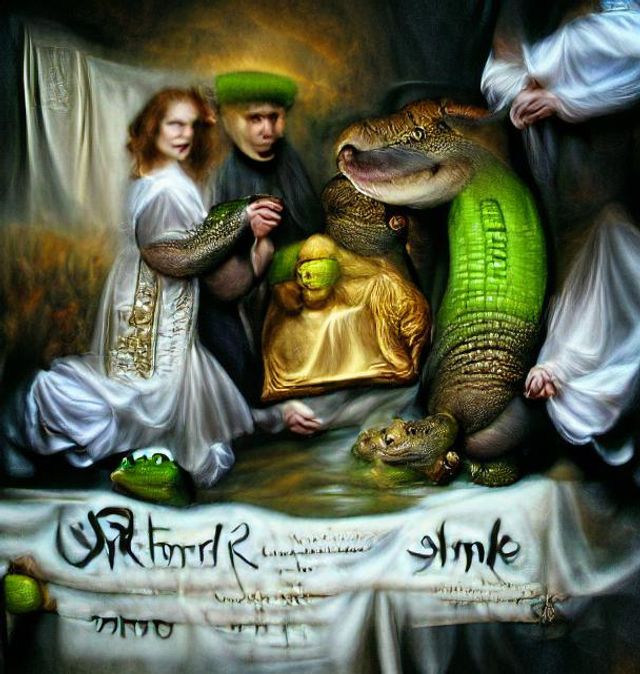Shrek decided to marry whatever this thing is. No priest would ...