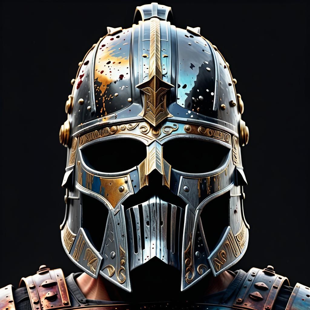 Roman Arena Helmet and Mask - AI Generated Artwork - NightCafe Creator
