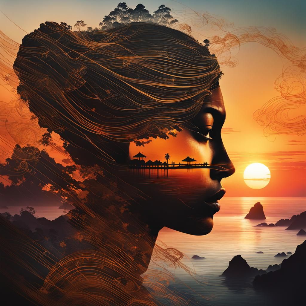 Silhouette - AI Generated Artwork - NightCafe Creator