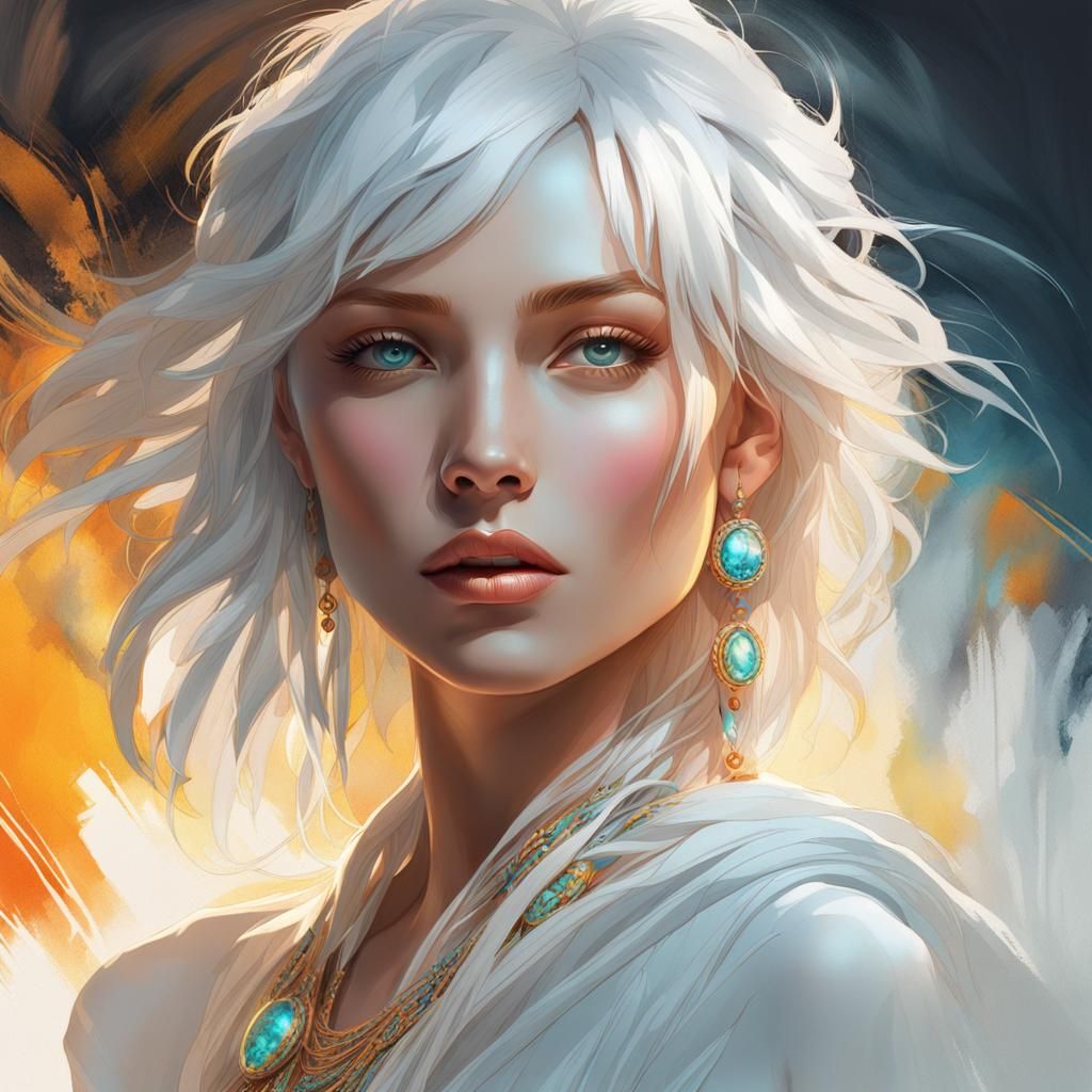 White - AI Generated Artwork - NightCafe Creator