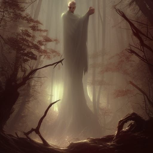 Twon. forest, Lord Voldemort - AI Generated Artwork - NightCafe Creator