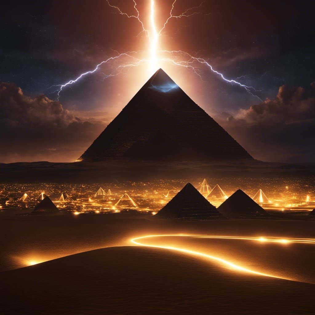 The power of Pyramids - AI Generated Artwork - NightCafe Creator