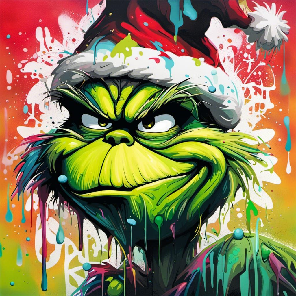 Mr Grinch - AI Generated Artwork - NightCafe Creator