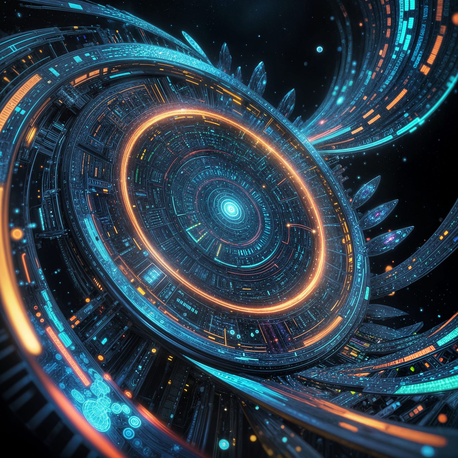 An advanced future species creates a realistic simulation of an entire ...