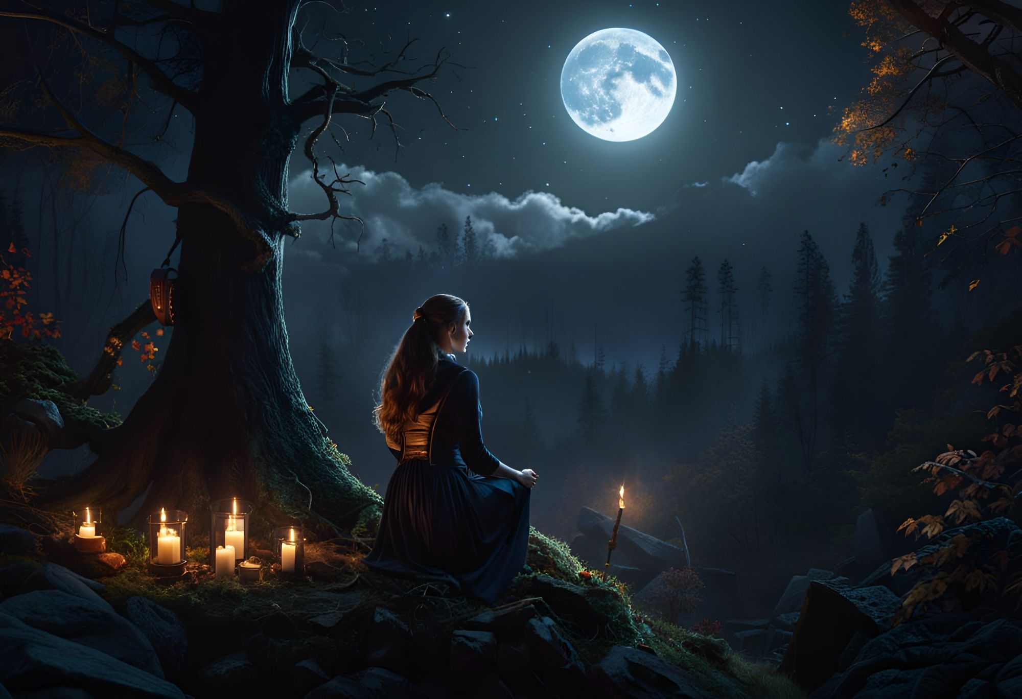 Black Magic Woman : r/nightcafe