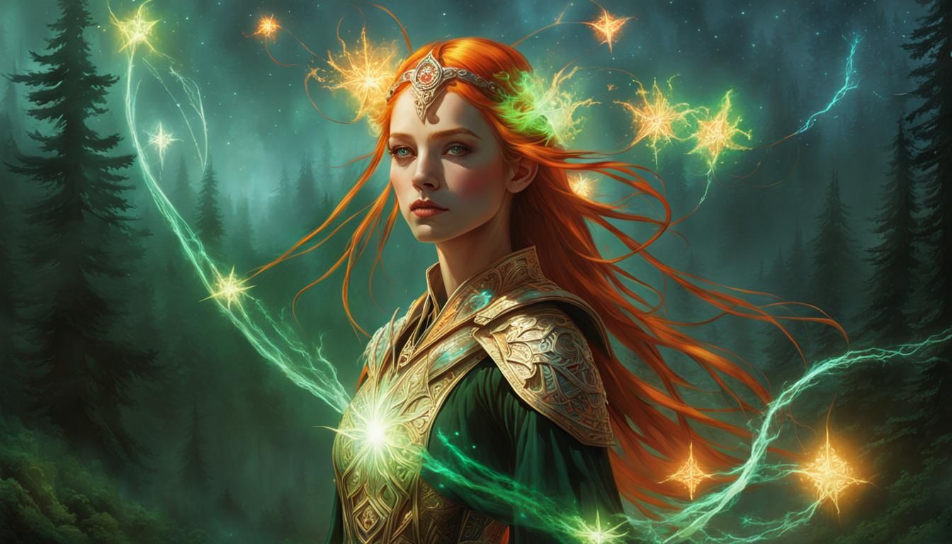 Space Druid - AI Generated Artwork - NightCafe Creator