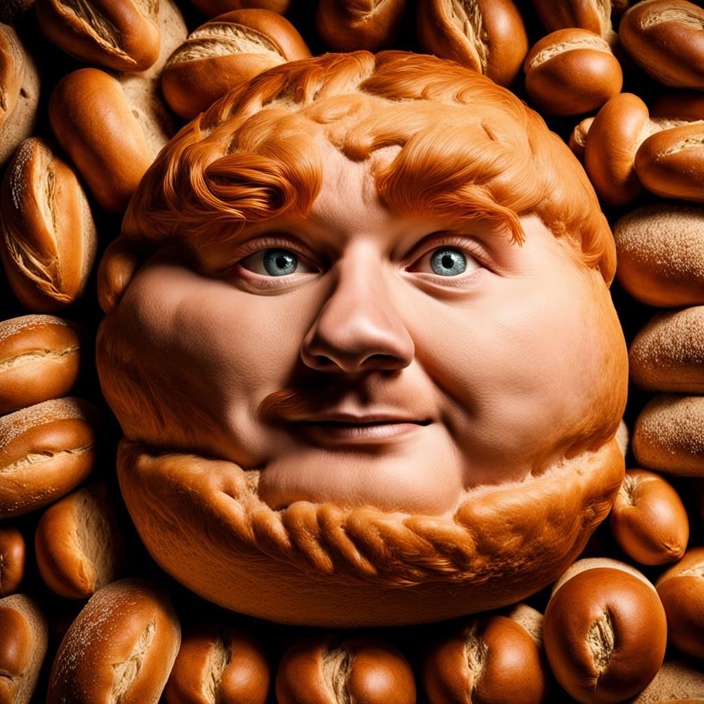 Bread Sheeran - AI Generated Artwork - NightCafe Creator