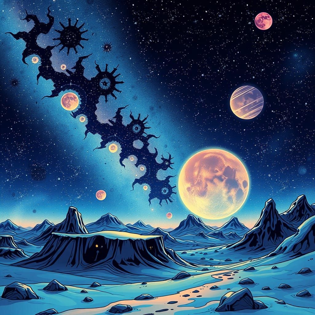 Recreate the example image in the style of One Piece, inspired by ...