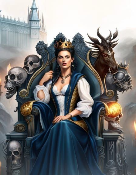 Death queen - AI Generated Artwork - NightCafe Creator