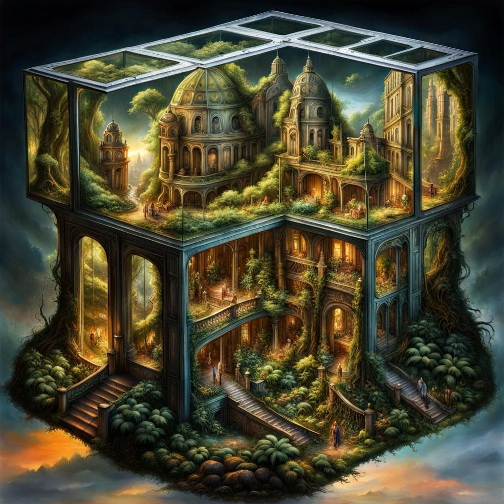 Abandoned - AI Generated Artwork - NightCafe Creator