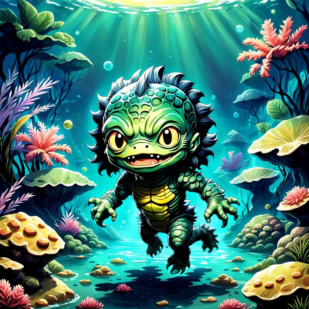 Lil' Creature - AI Generated Artwork - NightCafe Creator