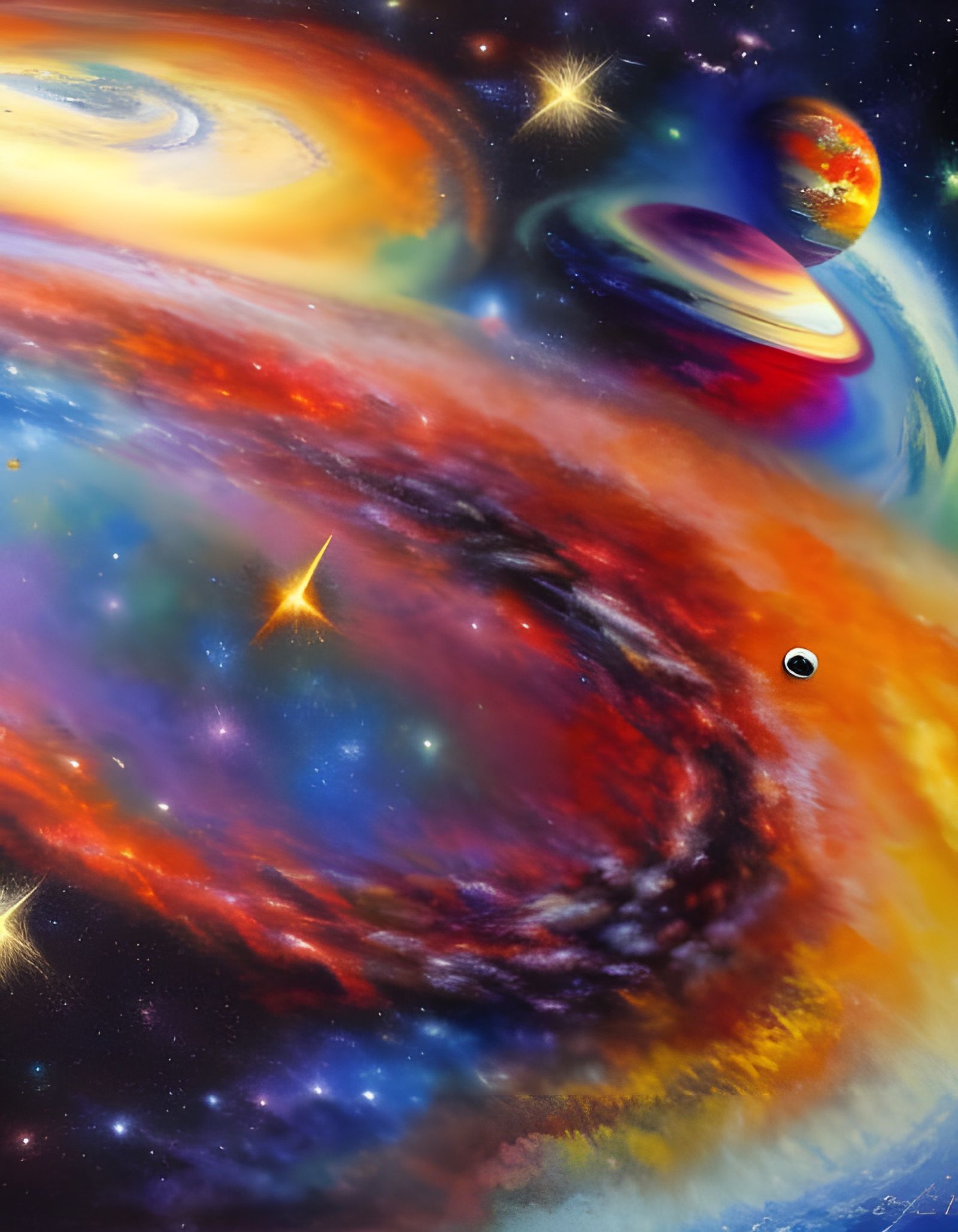 Space - AI Generated Artwork - NightCafe Creator