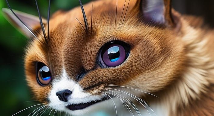 Alien Cat - AI Generated Artwork - NightCafe Creator