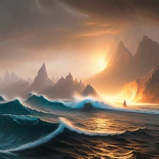 space monsters, In primordial space, timeless creatures made waves ...