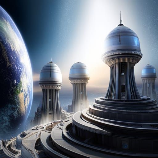 Technological constructions of an extraterrestrial advanced ...