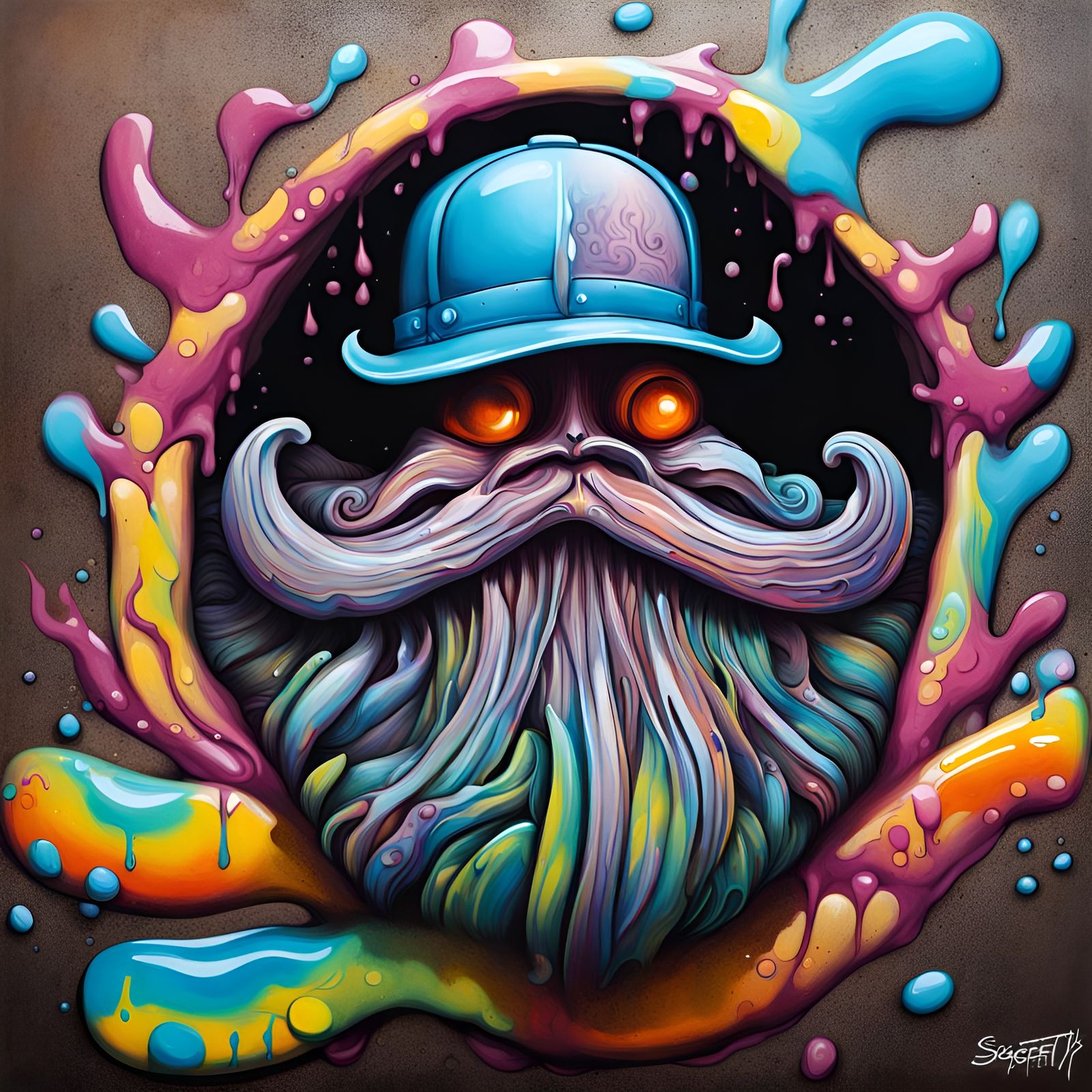 Bearded Clam - AI Generated Artwork - NightCafe Creator