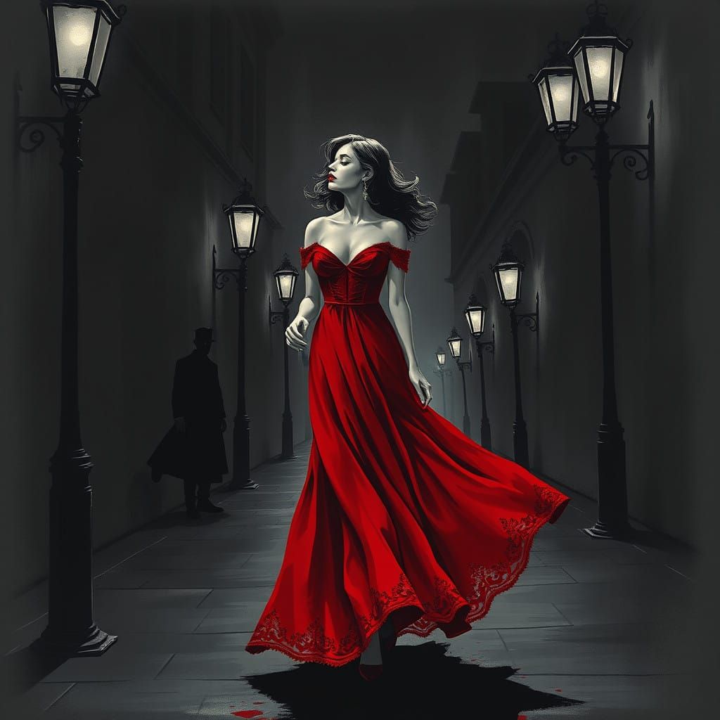 Evil Follows Me Wherever I Go - Haunted Woman Walks Desolate...