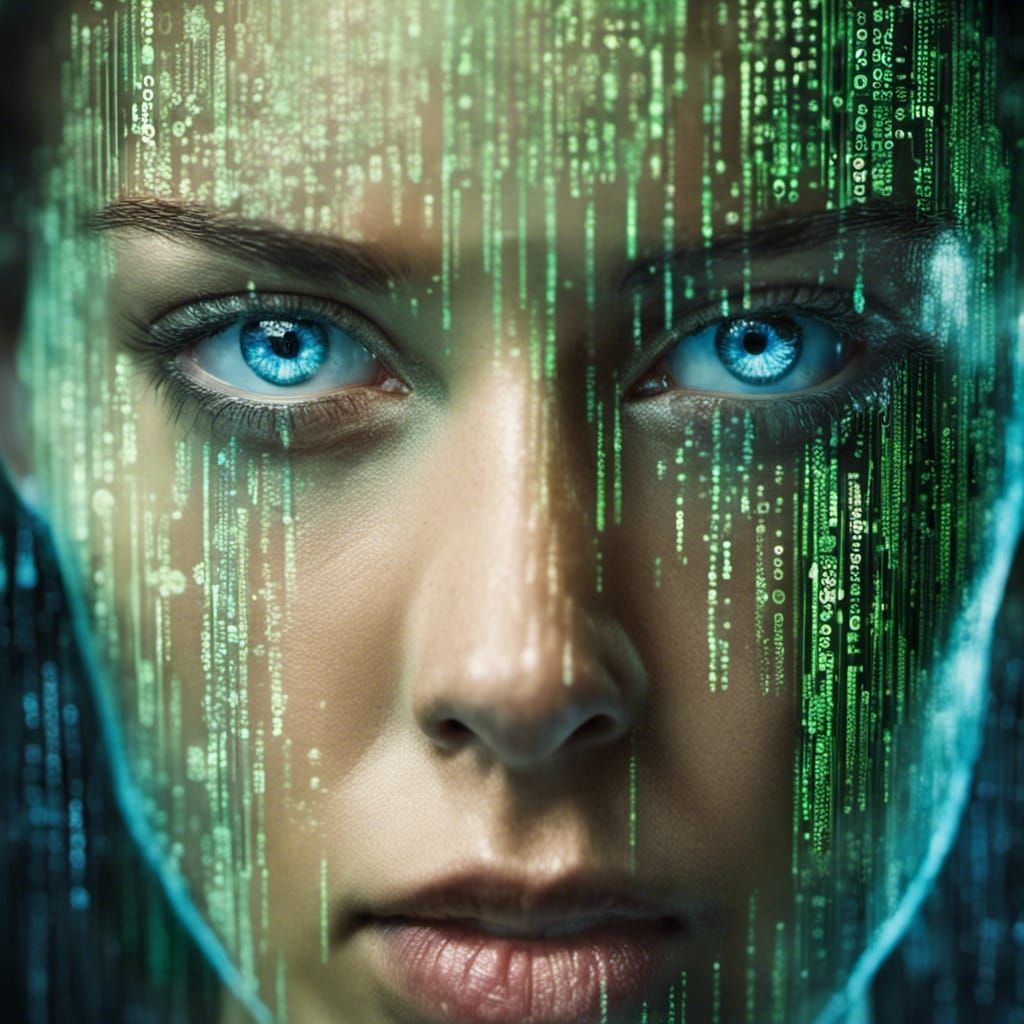 A Glitch in The Simulation - AI Generated Artwork - NightCafe Creator