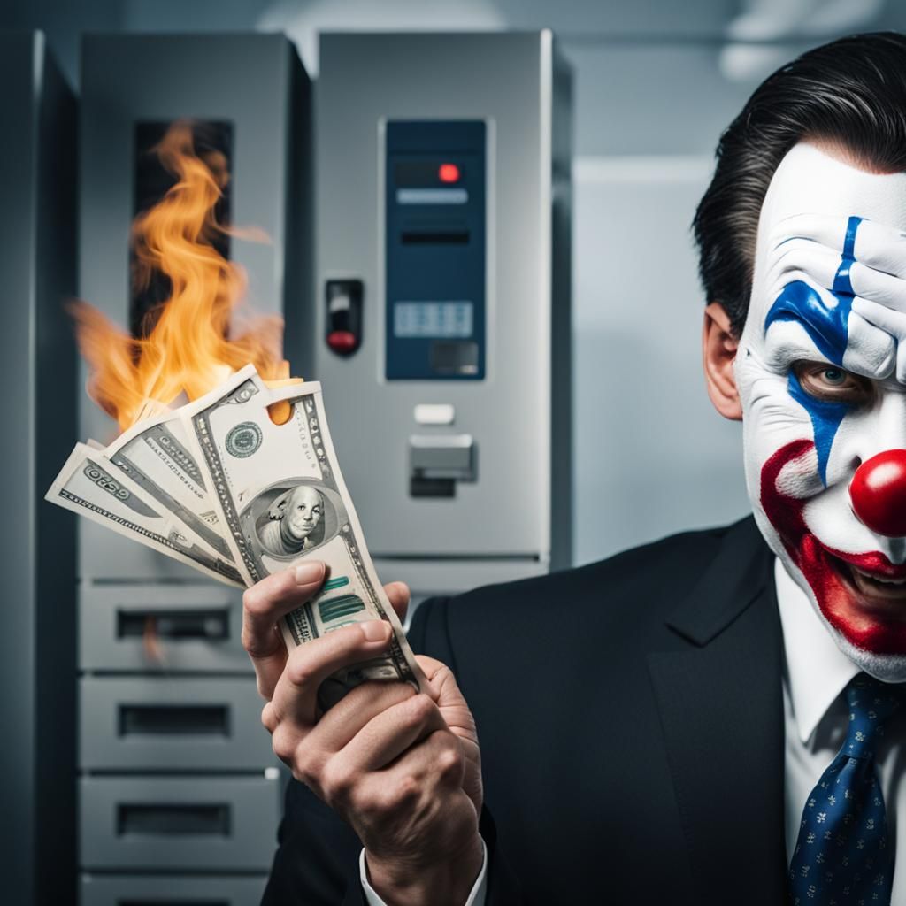 Payday Clown Concept #4 - AI Generated Artwork - NightCafe Creator