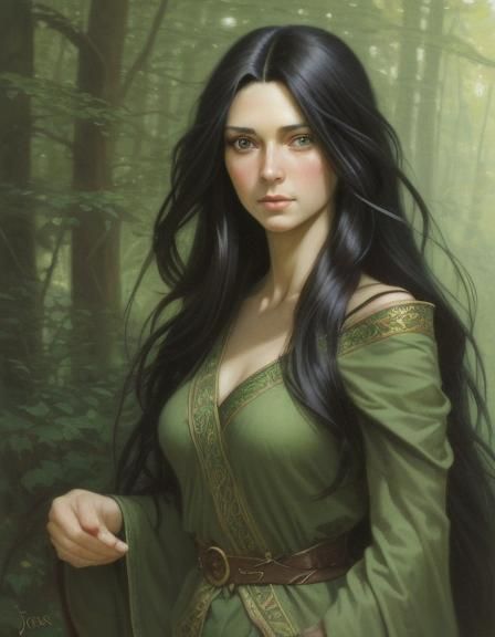 The Nature Mage - AI Generated Artwork - NightCafe Creator