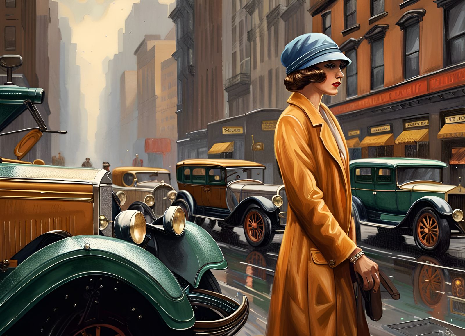 New York : 1923 - AI Generated Artwork - NightCafe Creator