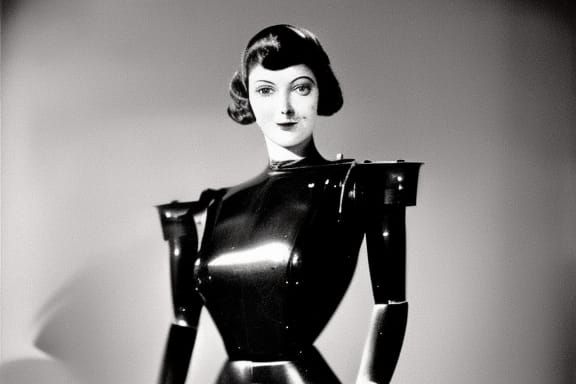 Femal robot - AI Generated Artwork - NightCafe Creator