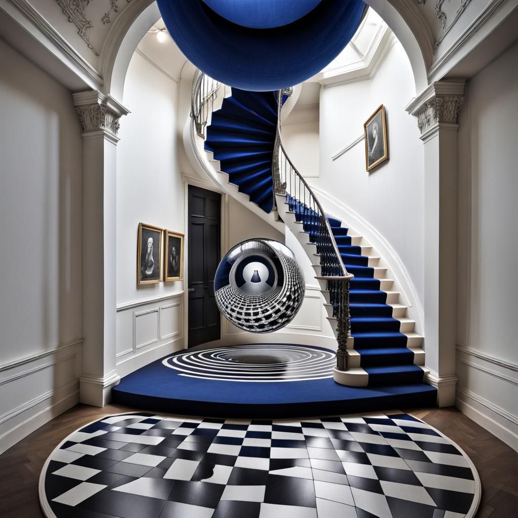 Optical Illusion - 9 - AI Generated Artwork - NightCafe Creator