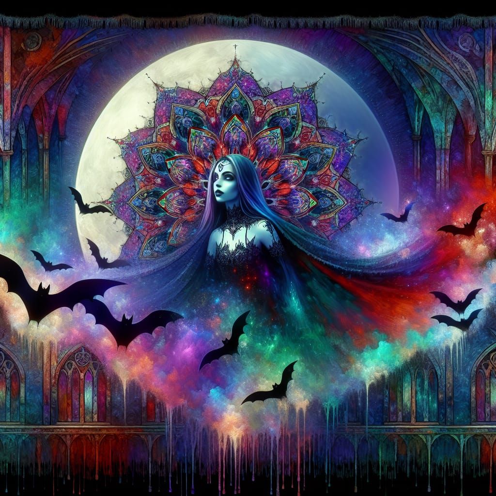 Vampire dreams - AI Generated Artwork - NightCafe Creator