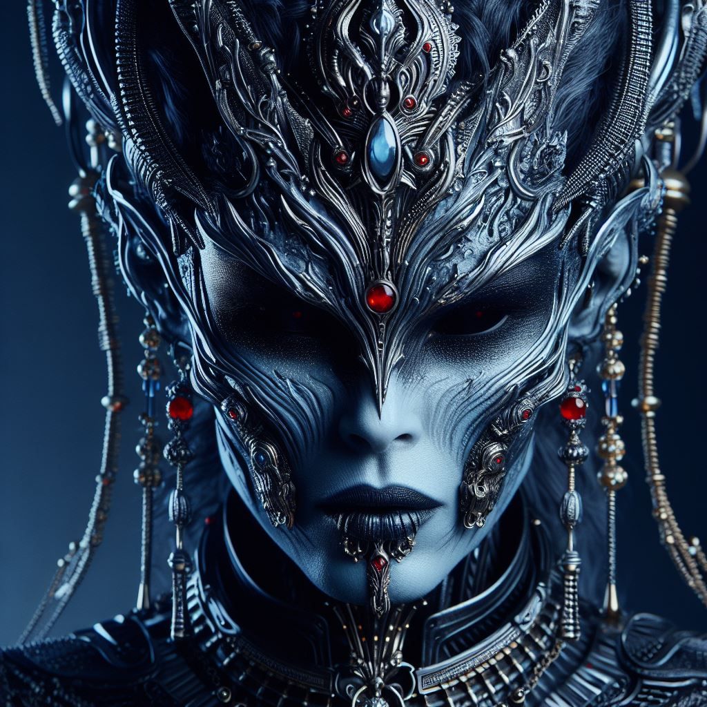 "Matron of Madness, Vainyxica" - AI Generated Artwork - NightCafe Creator