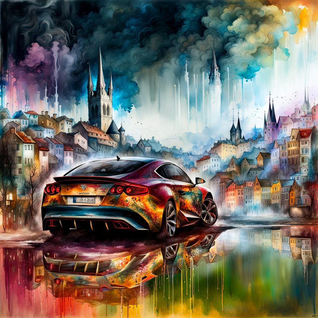 car - AI Generated Artwork - NightCafe Creator