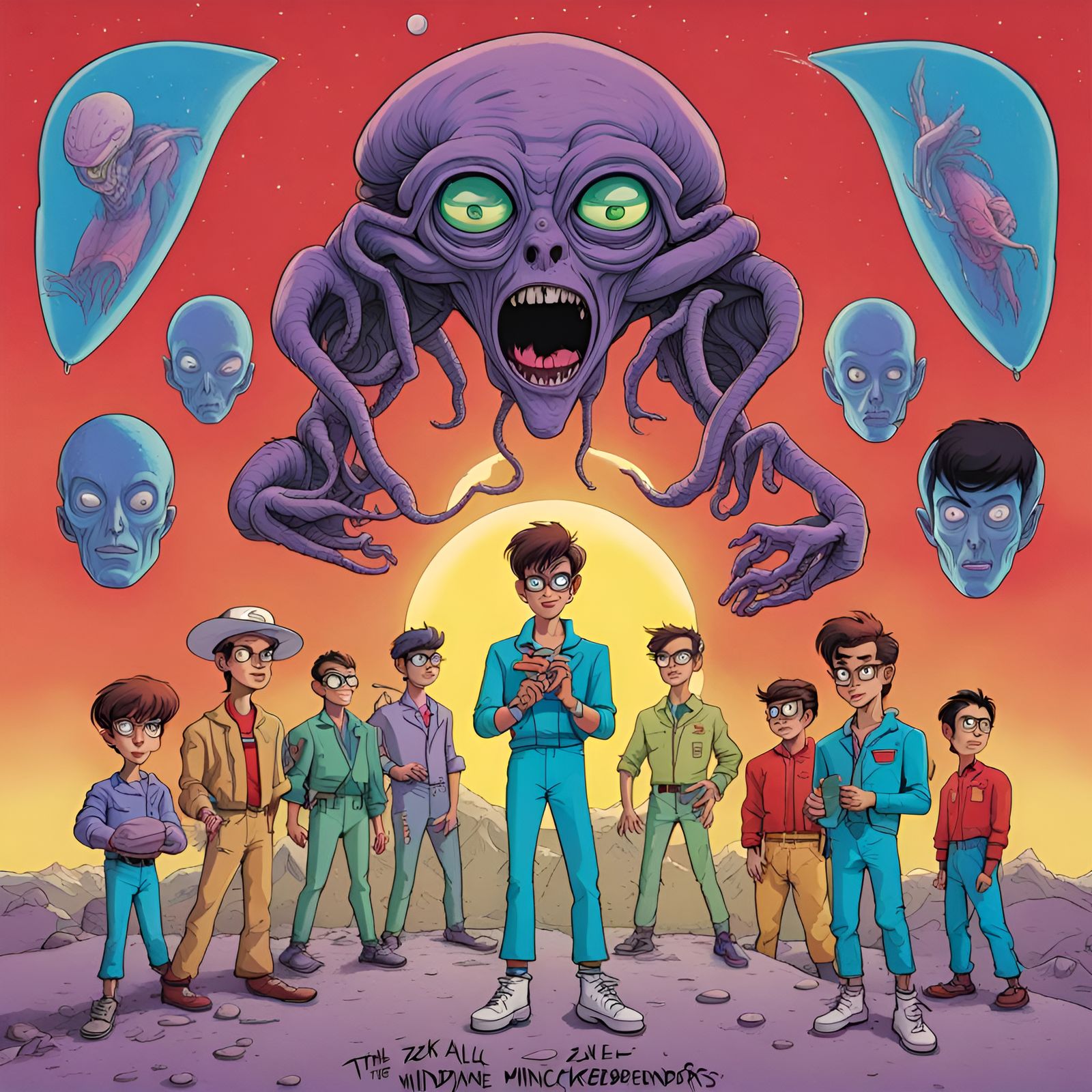 Zak McKracken and the Alien Mindbenders - AI Generated Artwork ...