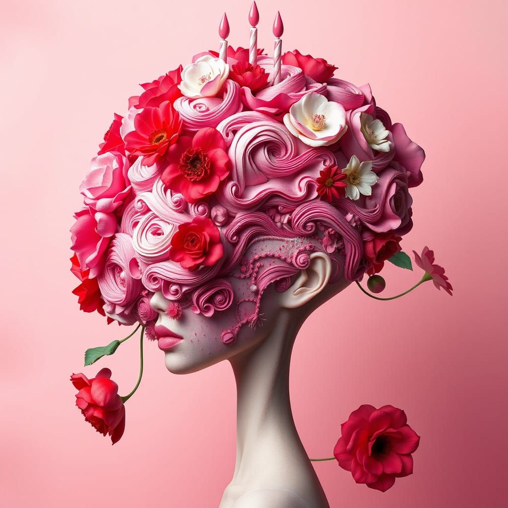 Birthday Cake Head - Birthday Cake Head