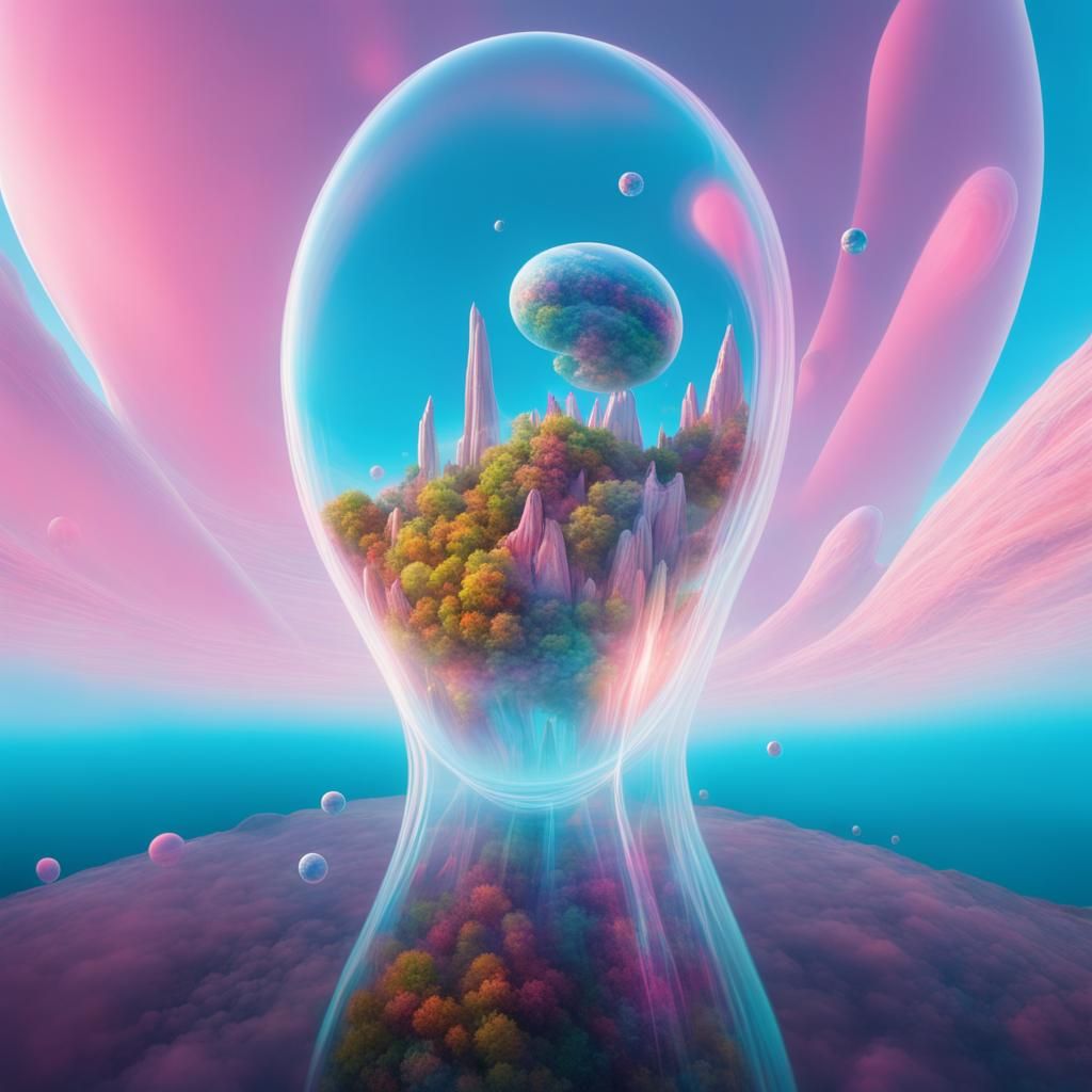Hyperreal, Future Bubbles, Dreamy, Alien, Otherworldly, Futuristic ...
