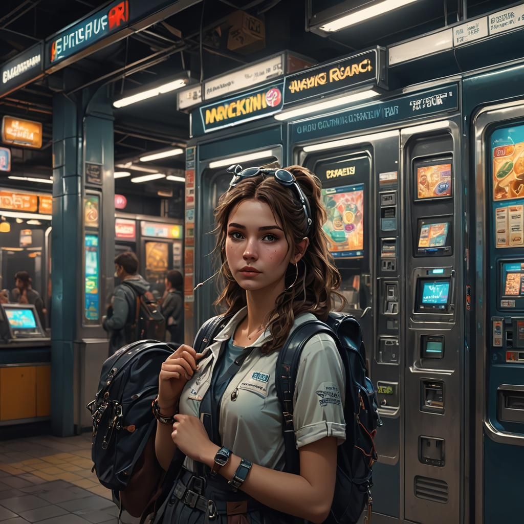 Subway - AI Generated Artwork - NightCafe Creator