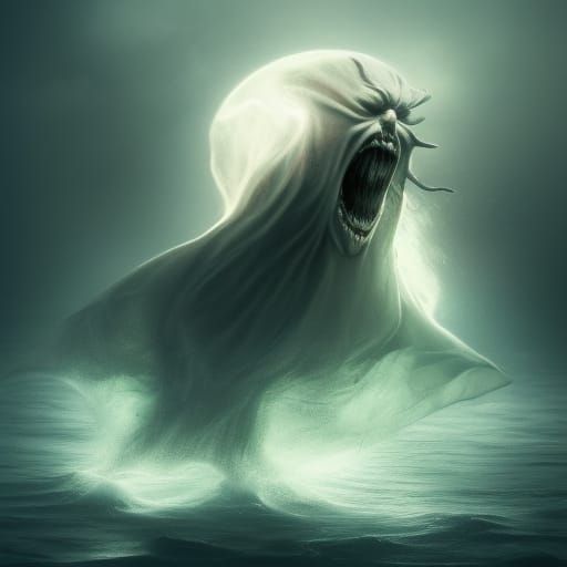 Sea Ghost - AI Generated Artwork - NightCafe Creator