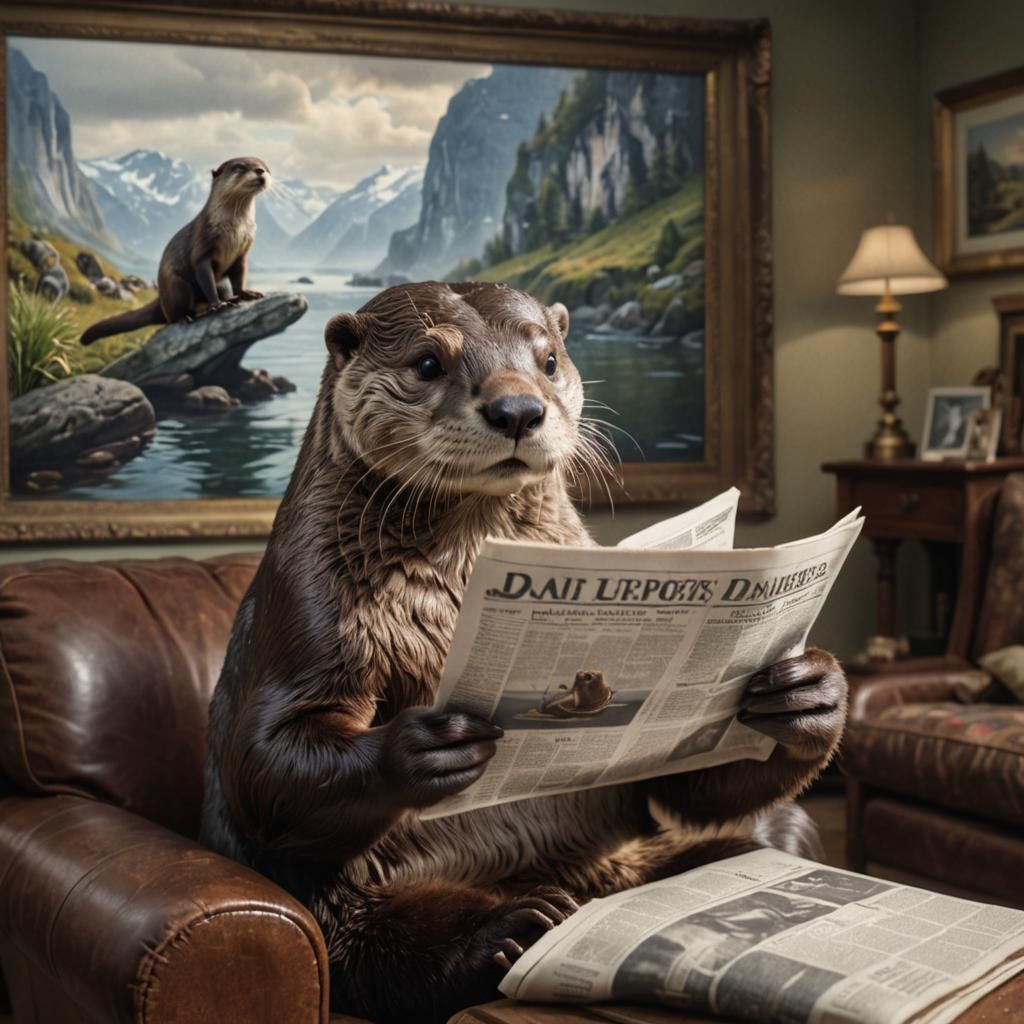 "Look at those prizes! Otterly ridiculous!" - AI Generated Artwork ...