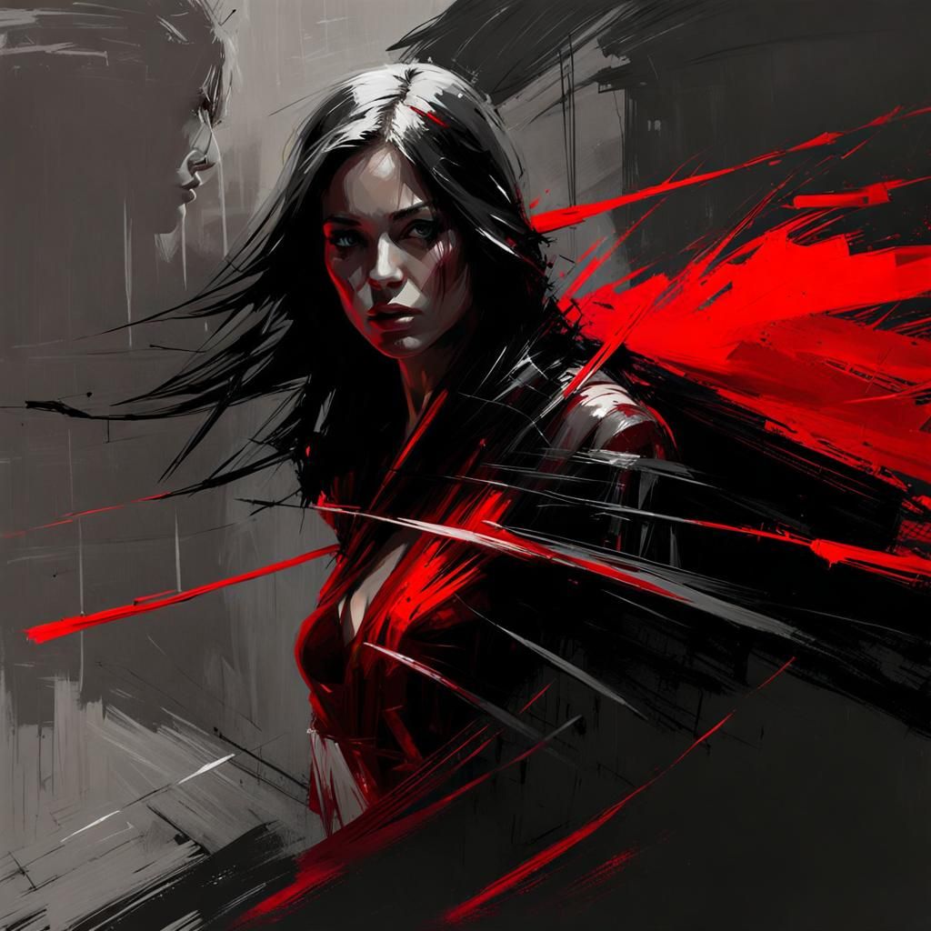 "Double Exposure: "The Human Condition and Strife" medium: (detailed, evocative, ethereal) by ...