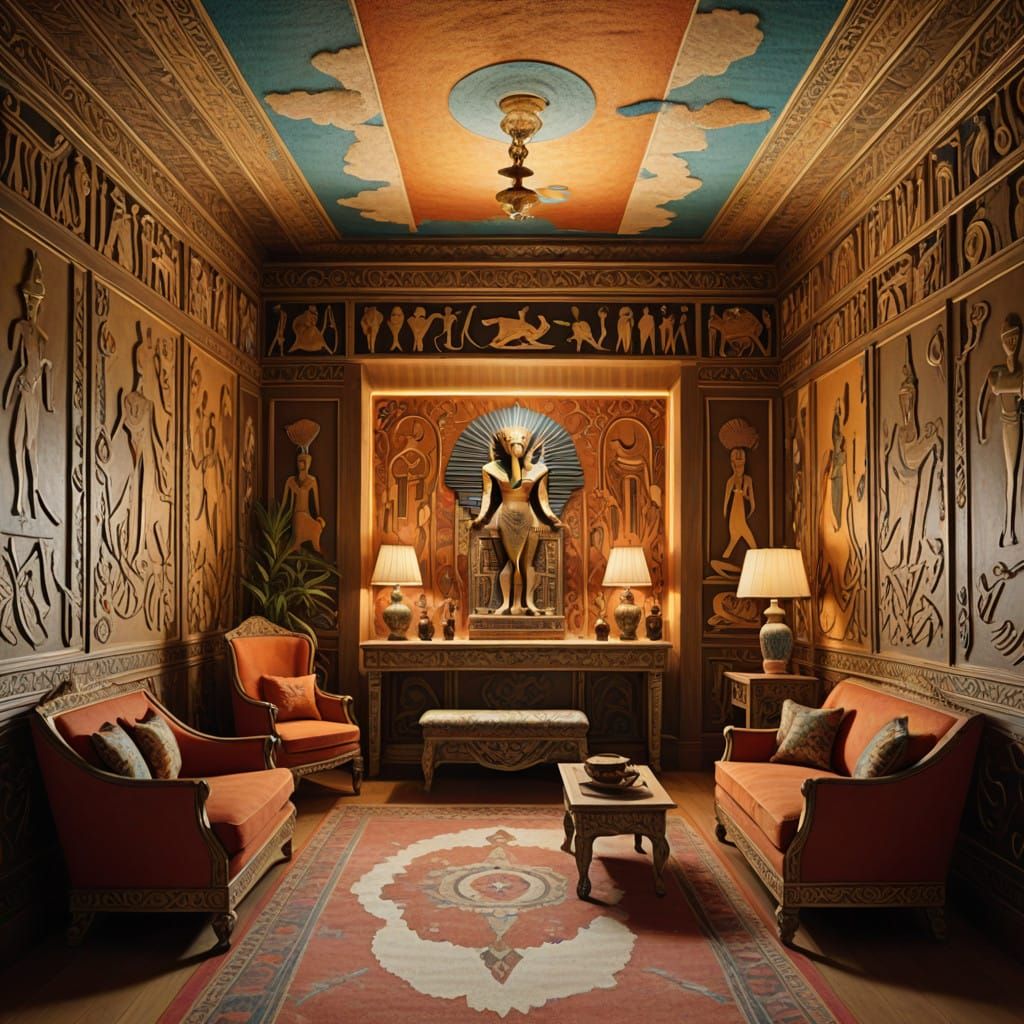 King Tutankhamun's Living Room - King Tutankhamun's Living R...