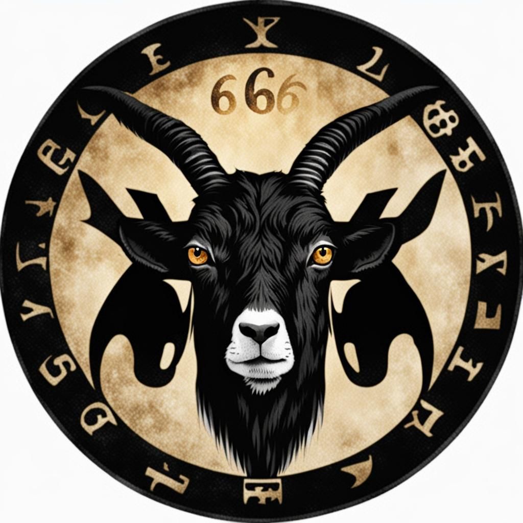 666 Goats - AI Generated Artwork - NightCafe Creator