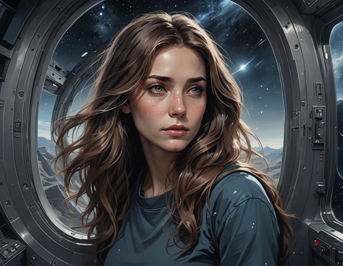 Saying goodbye to planet Earth - AI Generated Artwork - NightCafe Creator